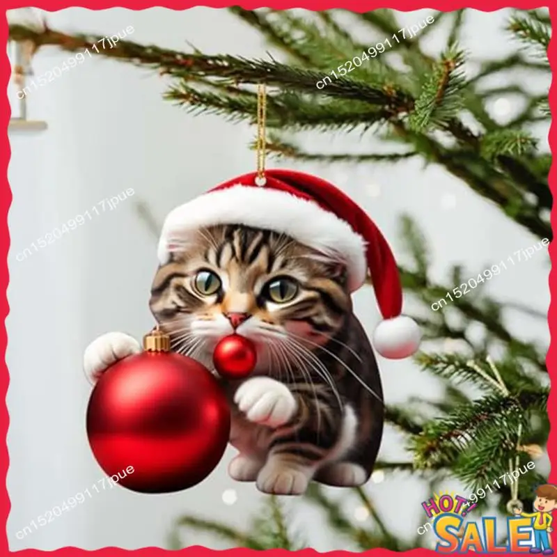 BOFO Funny Black Cats Ornaments Height Cute Cats Christmas Decoration ...