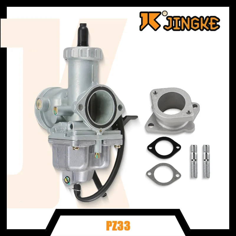 Motorcycle Carburetor PZ33 33mm For CG TMX 250cc 300cc 350cc 400cc QUAD ...