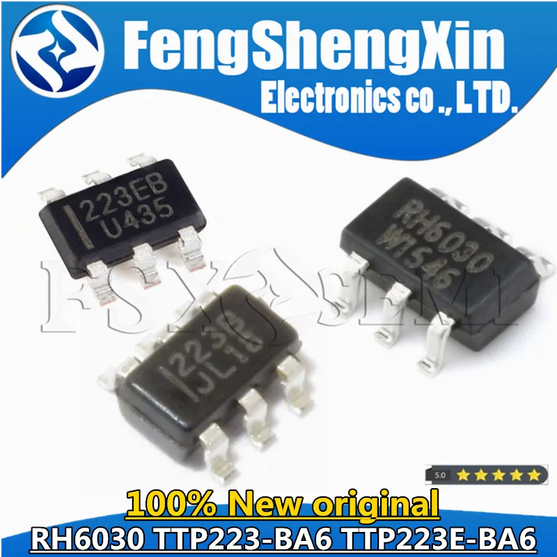 10pcs-lot-New-TTP223-BA6-223B-SOT23-6-TTP223-BA6-TTP223E-BA6-223EB ...