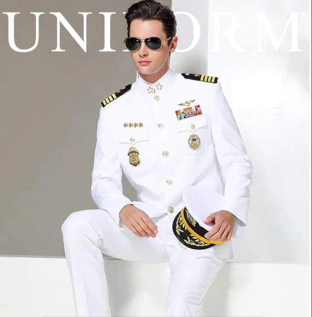 White Marine Uniform