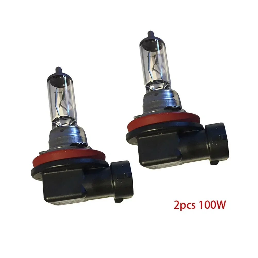 2pcs-Car-Halogen-Bulbs-H11-12V-100W-6000K-Super-Bright-Ultra-White-Fog ...