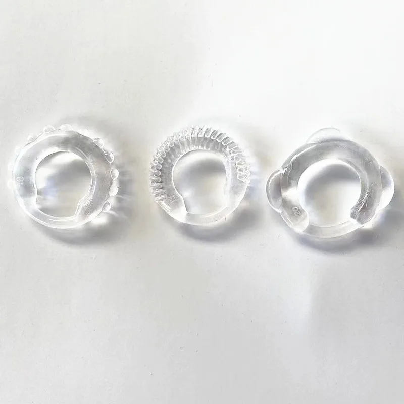 New Penis Rings Adults Cock Ring Male Delay Ejaculation Lasting ...