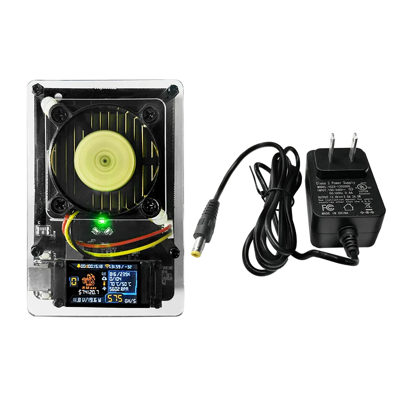 Bitaxe NMAxe Bitcoin Miner Official Ultra BM1366 ASIC Chip Solo Lottery Miner 500GH/S Fully Open ...