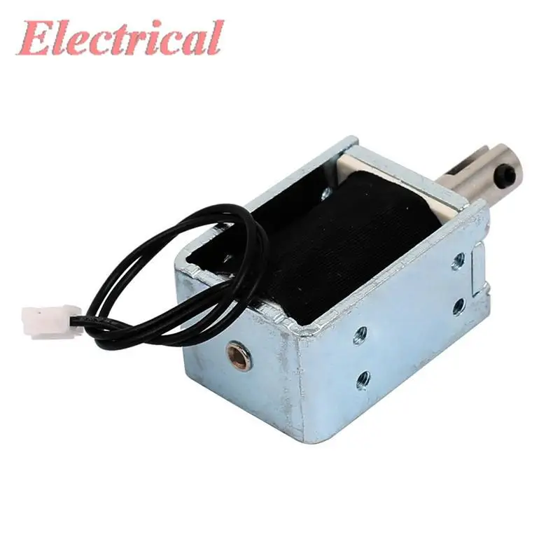 1pc-Open-Frame-Actuator-Door-Lock-Solenoid-Electromagnetic-Lock-DC-12V ...