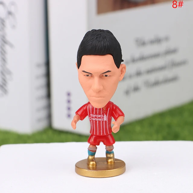 1pcs Soccer Star Figure Football Player Mini Action Doll Sports Model ...