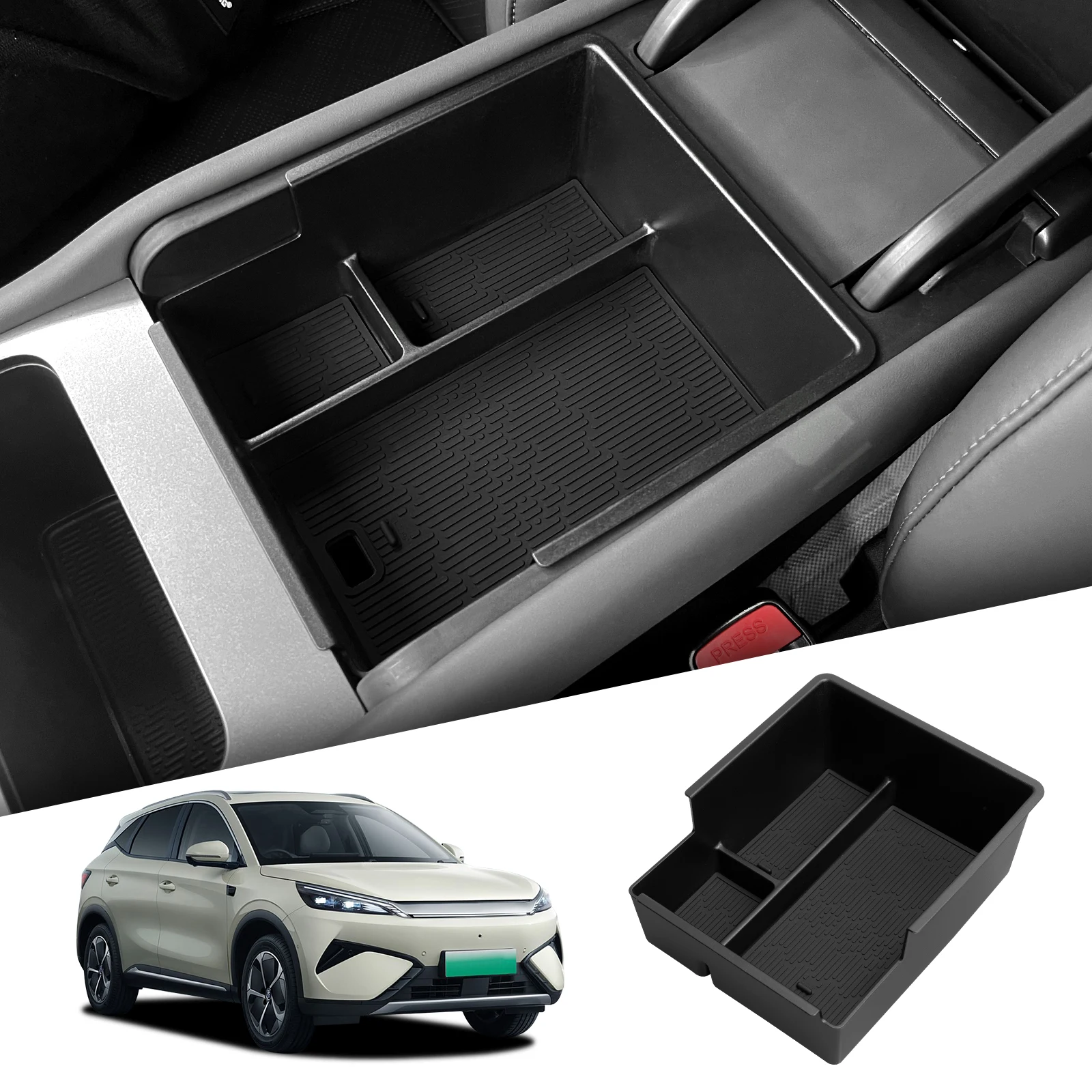for BYD ATTO3 ATTO 3 YUAN PLUS 2025 2026 Center Console Armrest Box Car ...