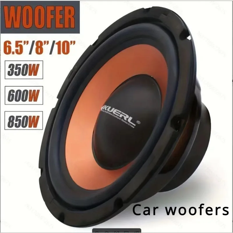 1pc-Car-Audio-Modified-Hi-fi-Pure-Woofer-High-Power-100-Magnetic-6-5-8 ...
