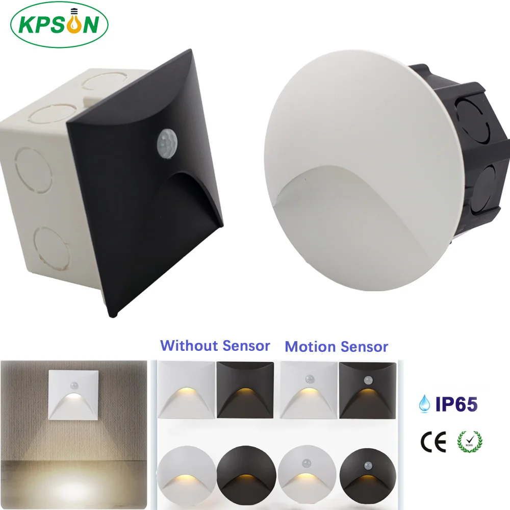 IP65-Waterproof-Outdoor-Recessed-Wall-Lamp-3W-Led-Embedded-Step-Stair ...