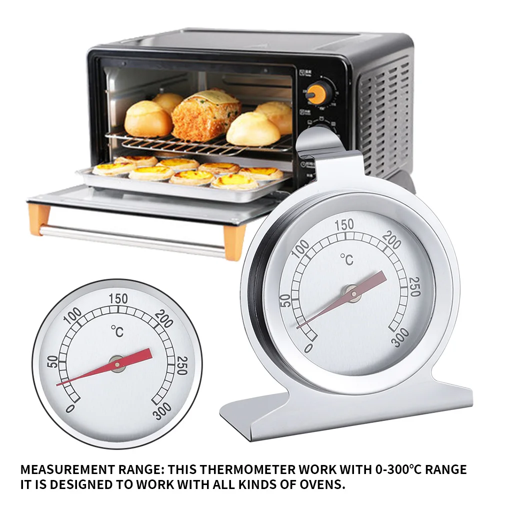 50-300-Oven-Thermometer-Stainless-Steel-Food-Meats-Bread-Microwave ...