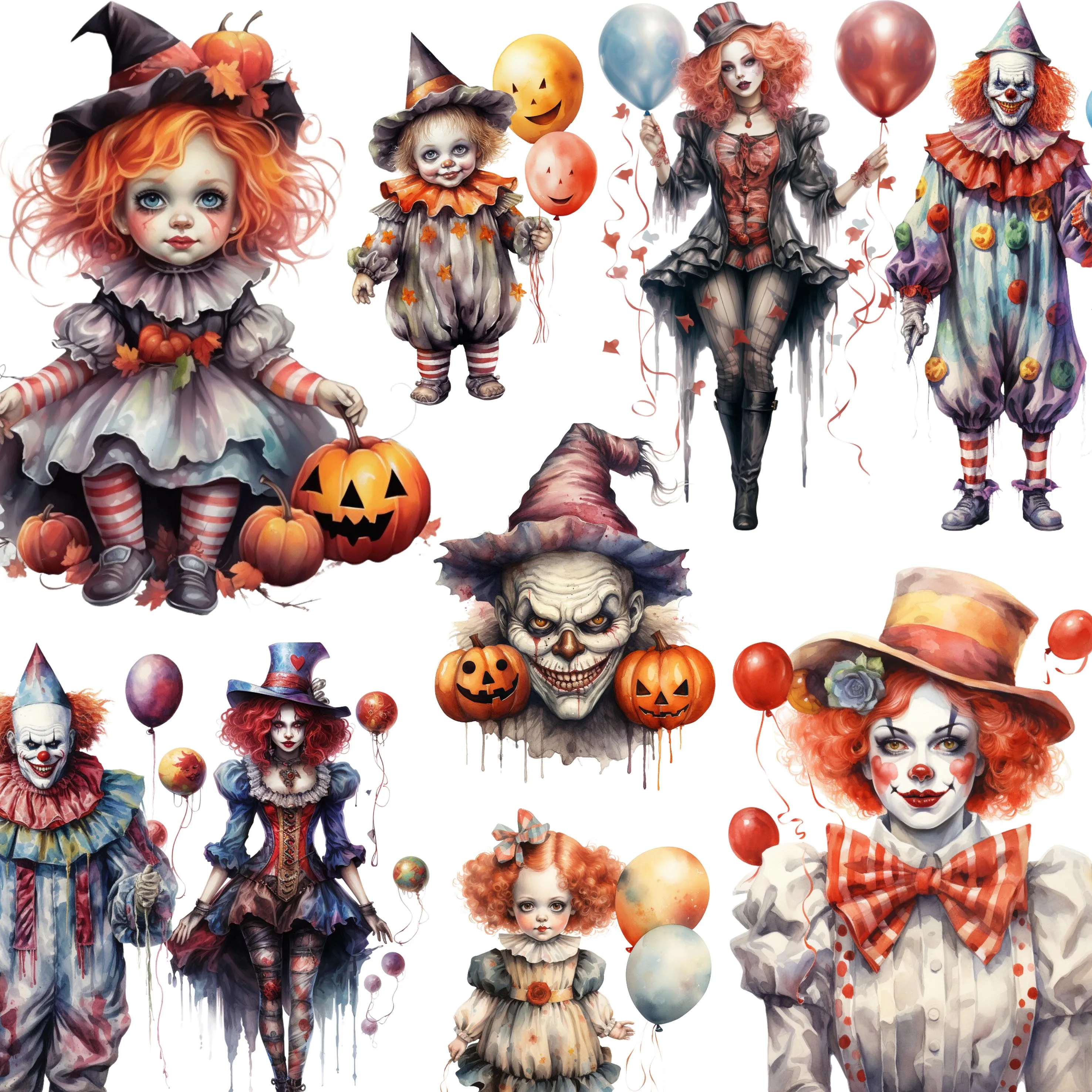 Halloween-Joker-Stickers-Crafts-And-Scrapbooking-stickers-kids-toys ...