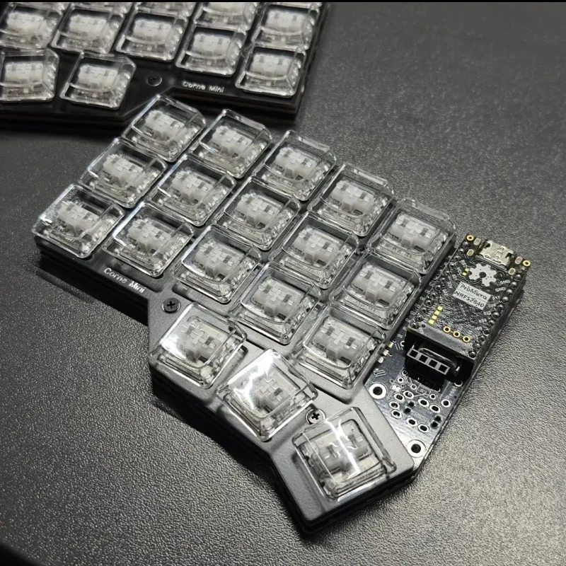 Corne-Crkbd-Split-Teclado-Personalizado-Choc-V1-Sem-Fio-Baixo-Perfil ...