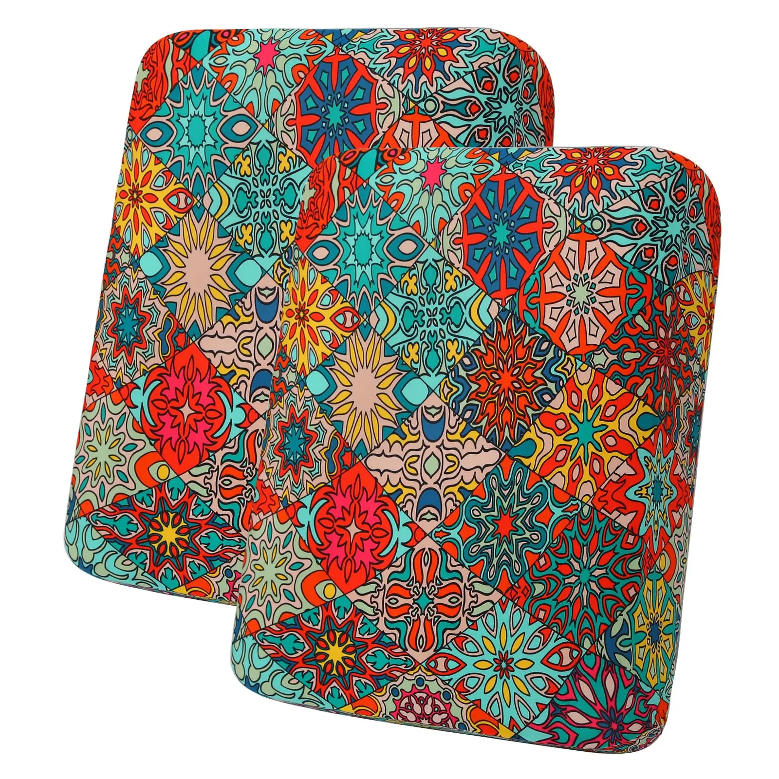 Kitinjoy capas de almofada de sofá estampadas com capas de sofá florais ...