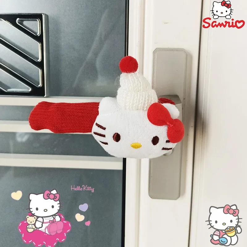 Sanrio-Navidad-Hello-Kitty-mu-eco-de-peluche-Protector-de-mango-dibujos ...
