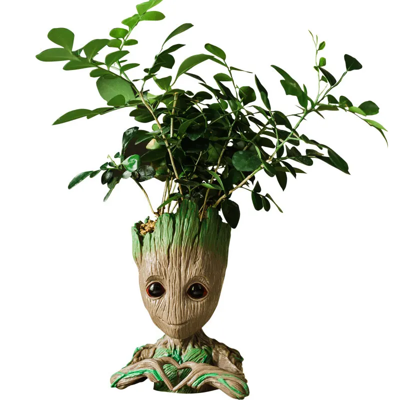 Groot maceta de juguete para niños y bebés, modelo bonito de pluma ...