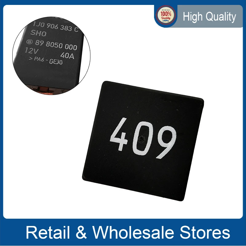 409รีเลย์ปั๊มเชื้อเพลิงใหม่สำหรับ VW Passat B5 Beetle Jetta Audi A3 S3 ...