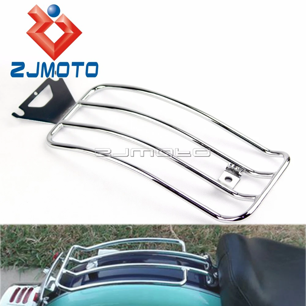Motorcycle-Luggage-Rack-Fender-Shelf-For-Harley-FLHT-Electra-Glide-FLTR ...