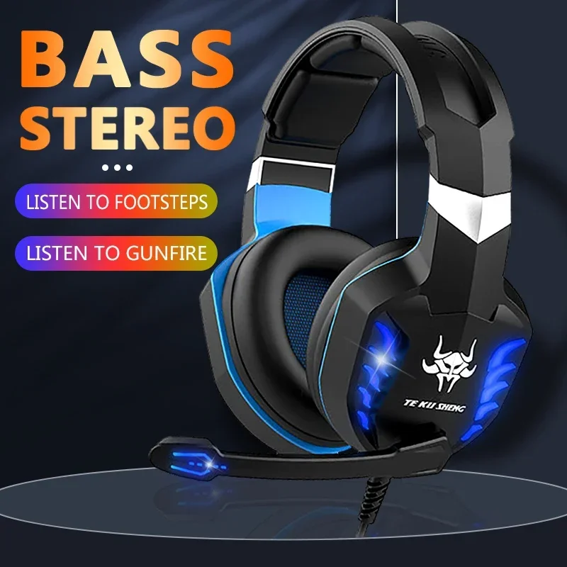 Gaming-Headset-With-Microphone-Wired-Headphone-High-Quality-Headpiece ...