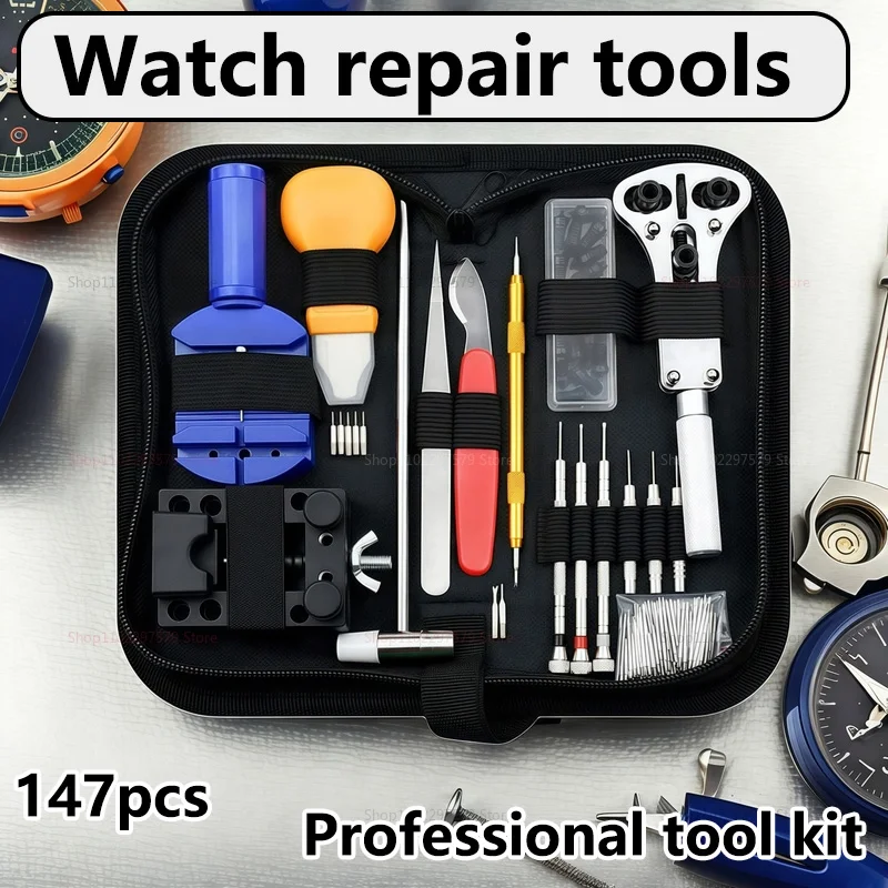 Kit de reparación de relojes, juego de herramientas de relojero ...