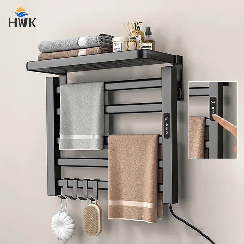 Bathroom-Smart-Thermostatic-Electric-Towel-Rack-Temperature-Control ...
