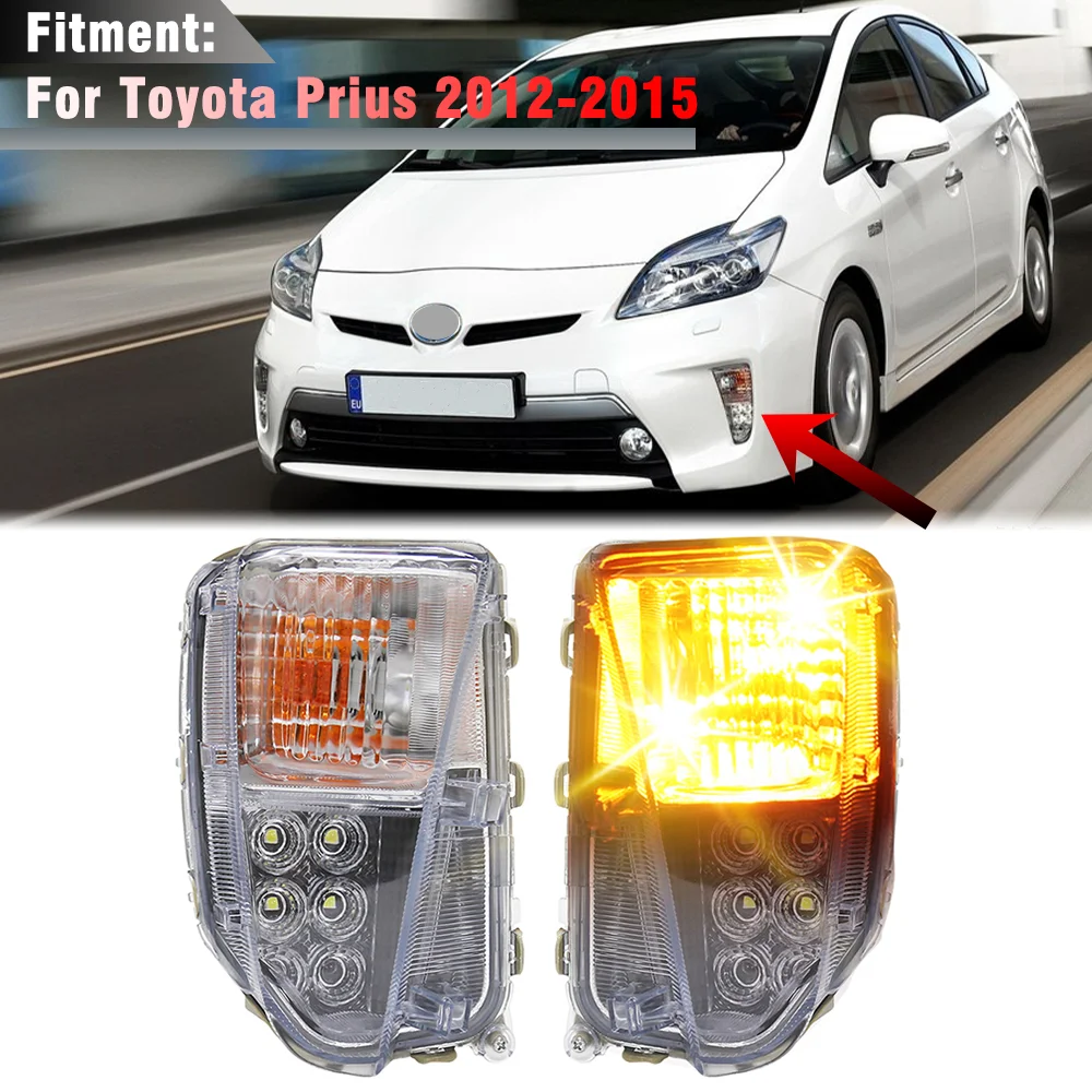 Luces Led antiniebla para coche, luces de circulación diurna DRL para ...