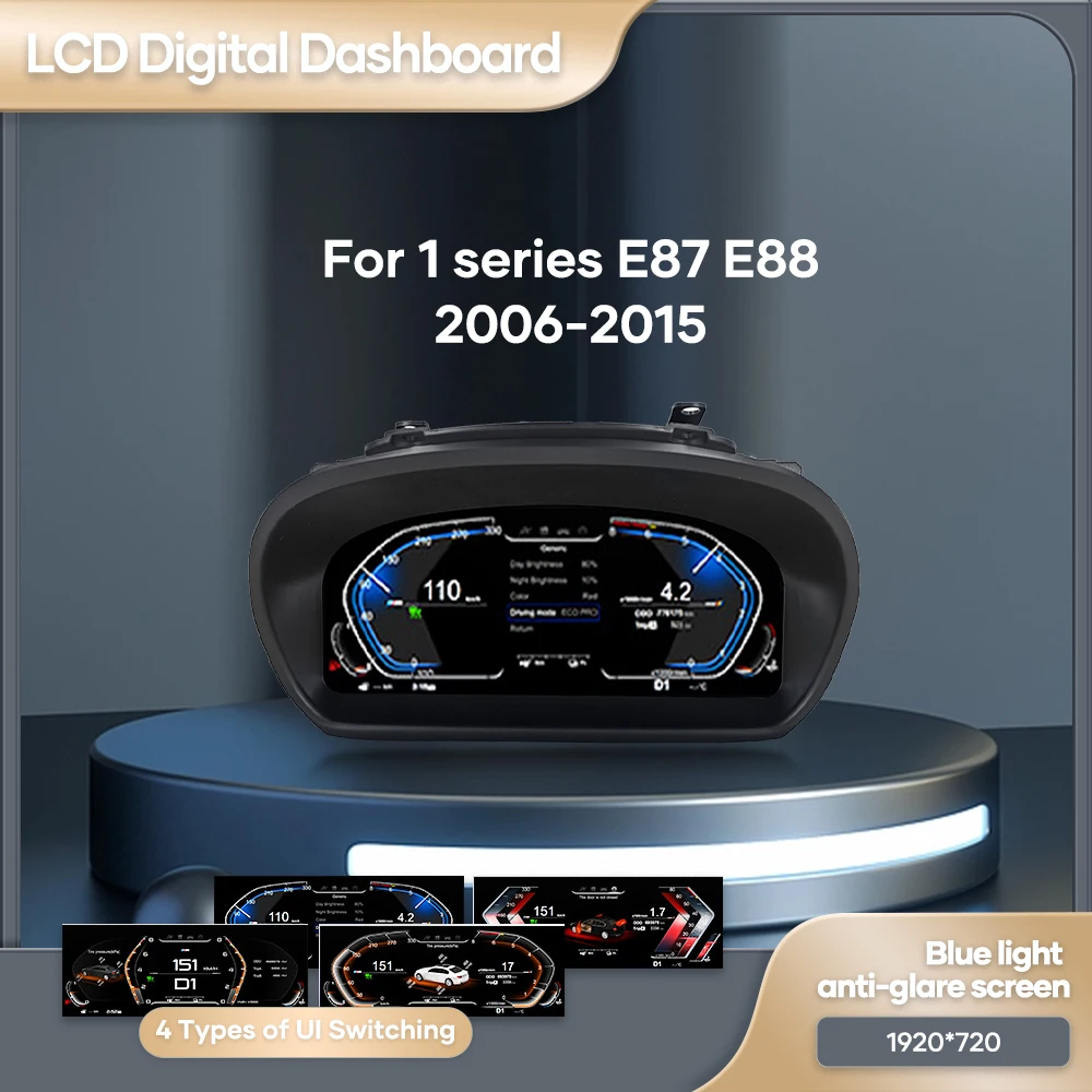Auto-Lcd-Dashboard-Paneel-For-BMW-1-Series-E81-E82-E87-E88-2006-2015 ...