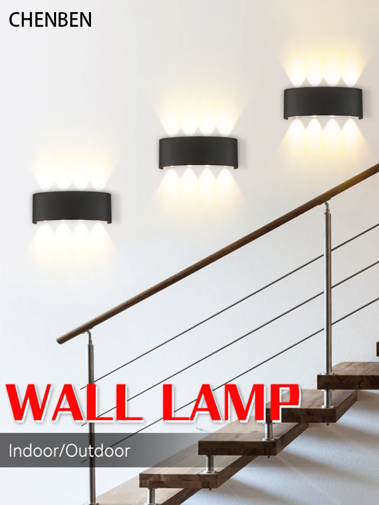 Wall-Light-Led-Indoor-Home-Decor-Waterproof-Lighting-Fixture-Room ...