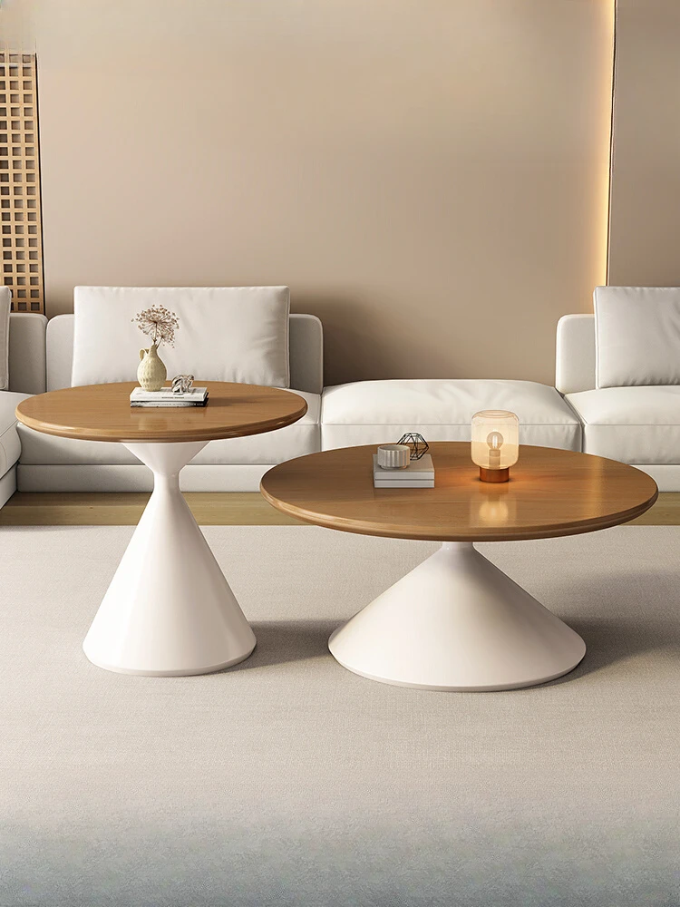 Cream-Style-Coffee-Table-Solid-Wood-Living-Room-Home-Simple-Modern-New ...