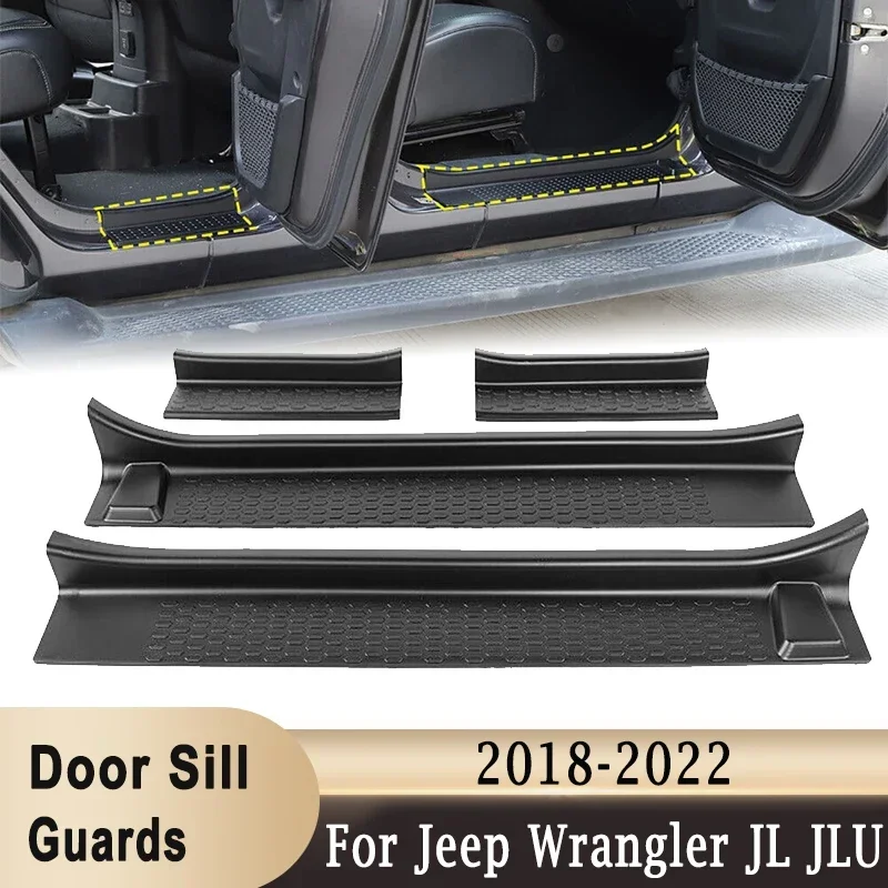 Door-Sill-Guards-for-Jeep-Wrangler-JL-JLU-2018-2021-Gladiator-JT-2020 ...