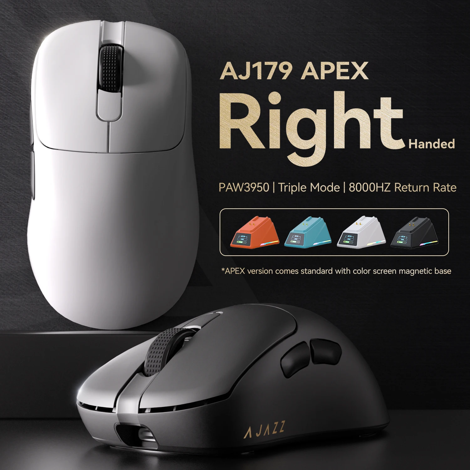 AJ179-Apex-Wireless-Mouse-AJAZZ-58g-Lightweight-Long-battery-life-New ...