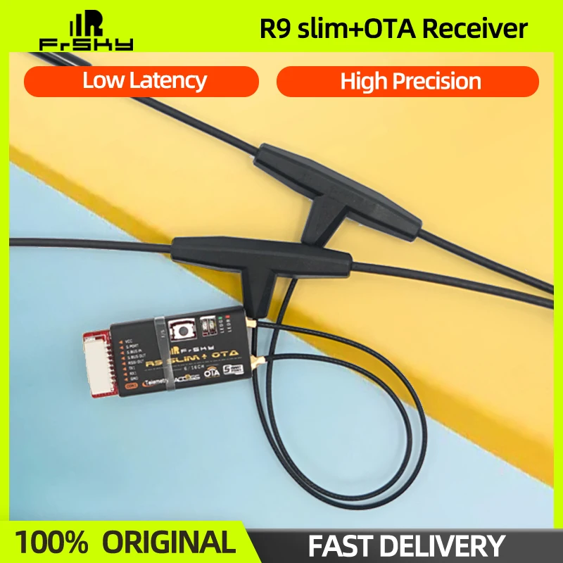 FrSky-R9-Slim-Plus-Receptor-OTA-900MHz-Antenas-Duplas-6CH-PWM-Channel-S ...