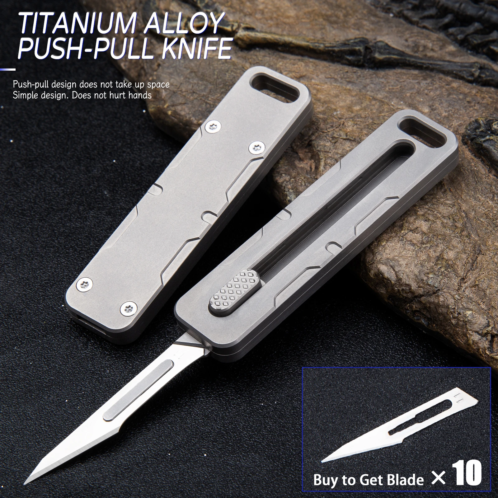 Titanium Carving Tool Knife | Surgical Scalpel Blades | Titanium ...