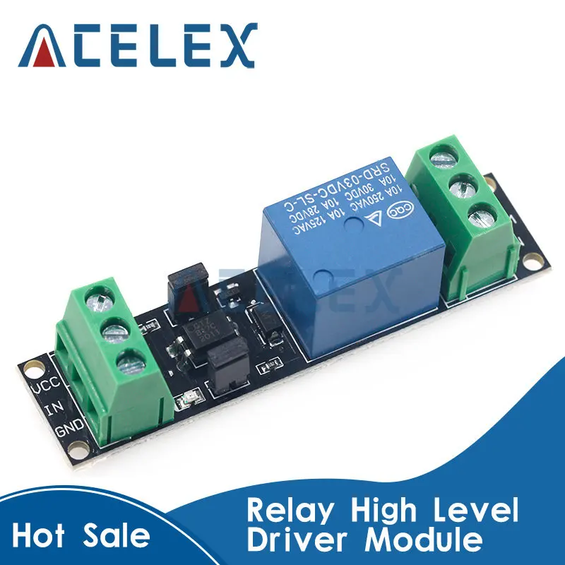 Single 3V relay isolated drive control module High level drive board ...