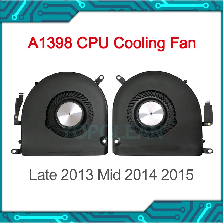 Original Laptop A1398 CPU FAN Set For Macbook Pro Retina 15" A1398 CPU ...