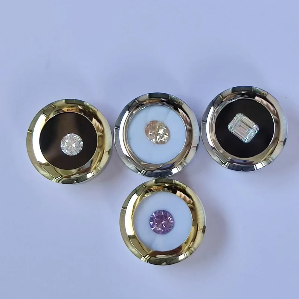 Round-Diamond-Display-Box-Stone-Gems-Storage-Case-Store-Show-Gemstone ...