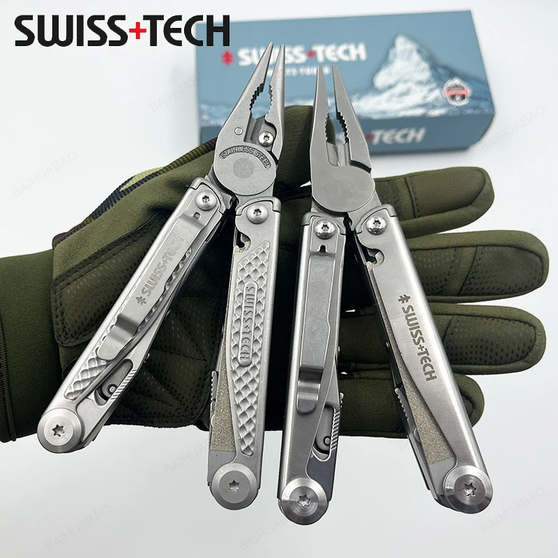 SWISS-TECH-18-in-1-Multitool-Folding-Pliers-Multi-functional ...