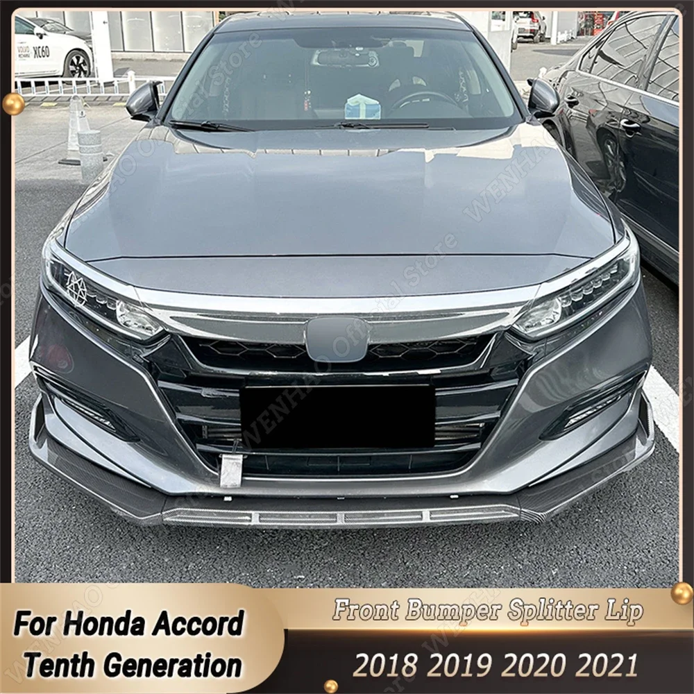 Car-Front-Bumper-Lip-Splitter-Diffuser-Tuning-Body-Kit-Spoiler-Gloss ...