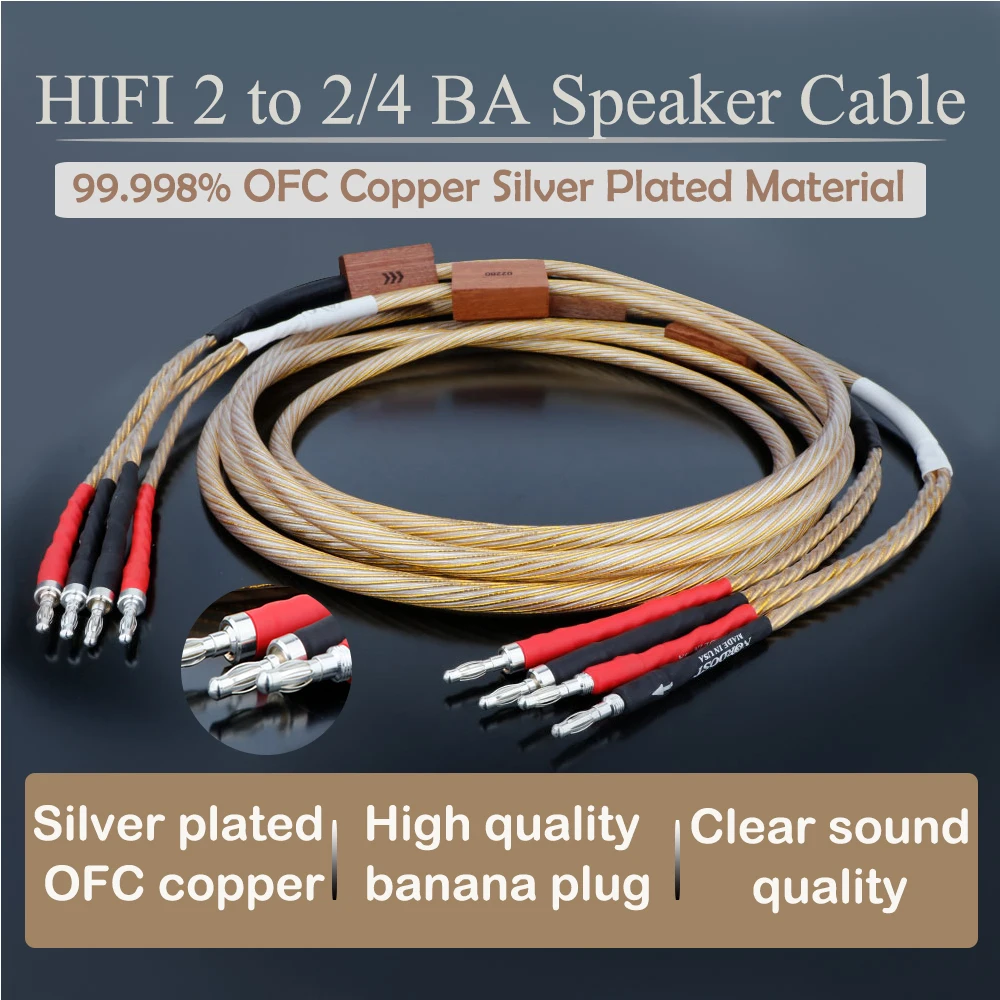 HiFi-Nordost-Odin-Gold-Speaker-Cable-OFC-Silver-Plated-Loudspeaker ...