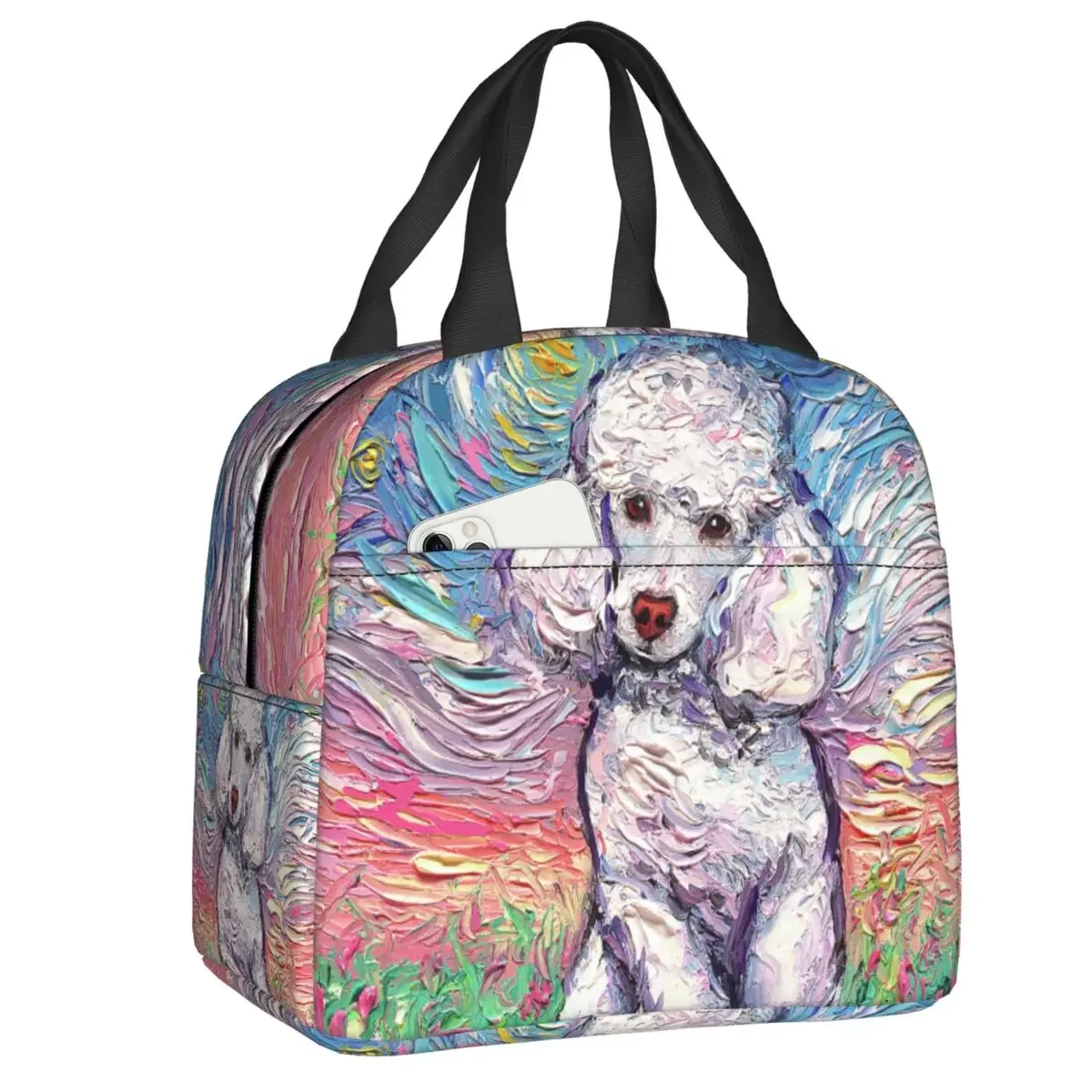 Starry-Night-Poodle-Lunch-Box-Warm-Cooler-Thermal-Food-Insulated-Lunch ...