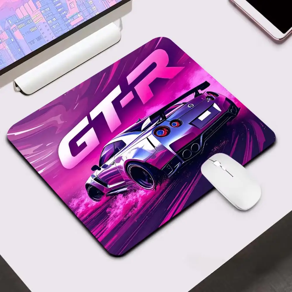 Cool sports car mouse pad 40x45 square computer office gaming desk pad ...