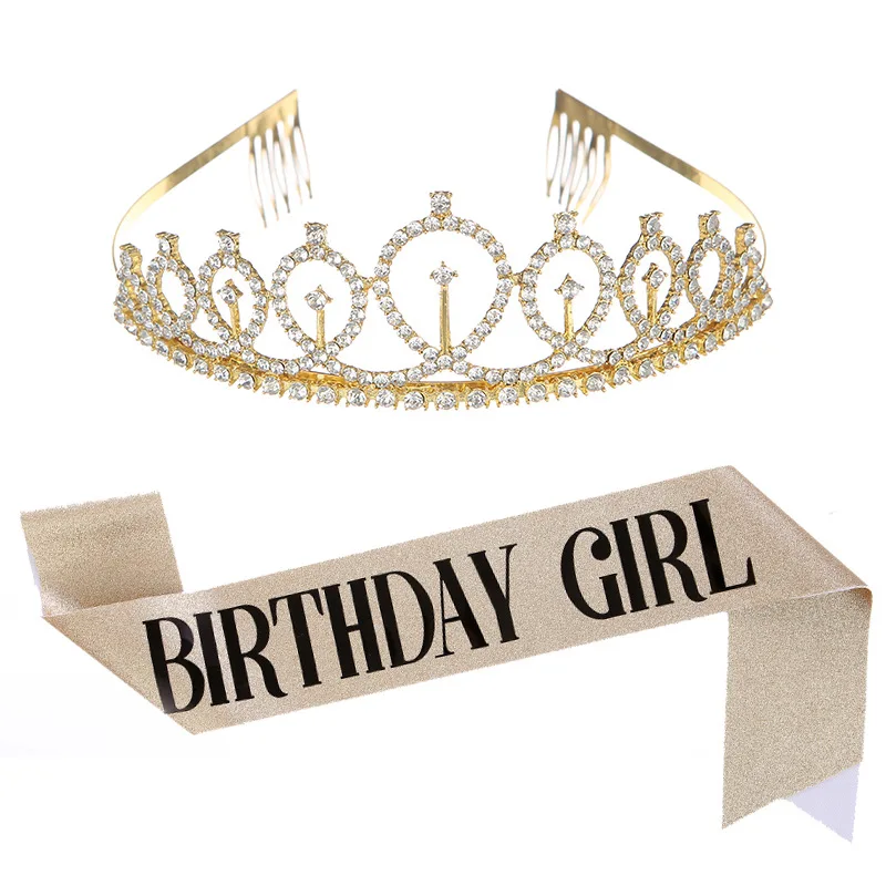 Birthday Girl Sash And Tiara