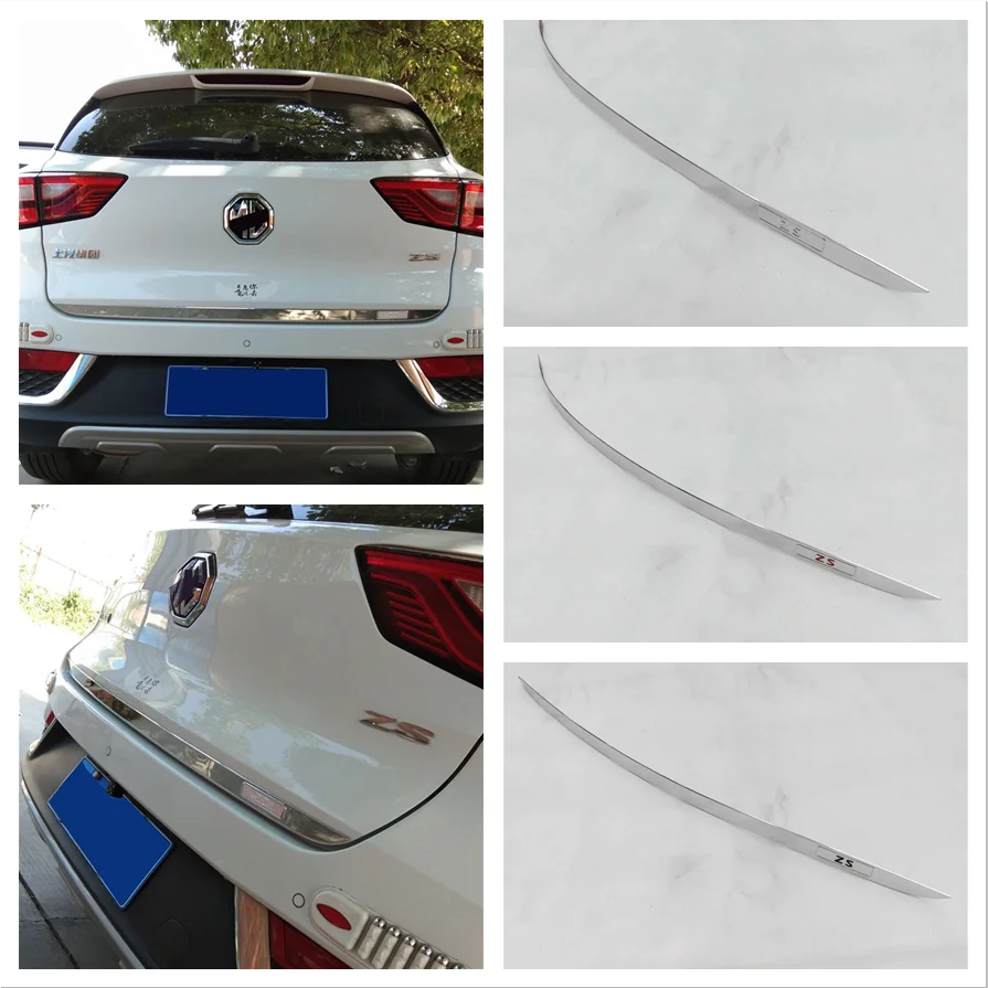 For MG ZS 2017 - 2021 2022 Accessories Rear Trunk Lid Cover Tailgate ...