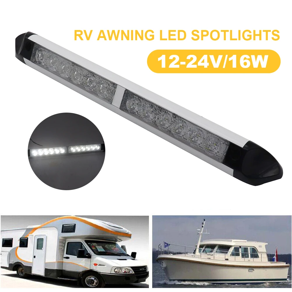 12-24V-Trailer-Exterior-Lamp-6000K-LED-Awning-Lamp-IP67-Waterproof ...
