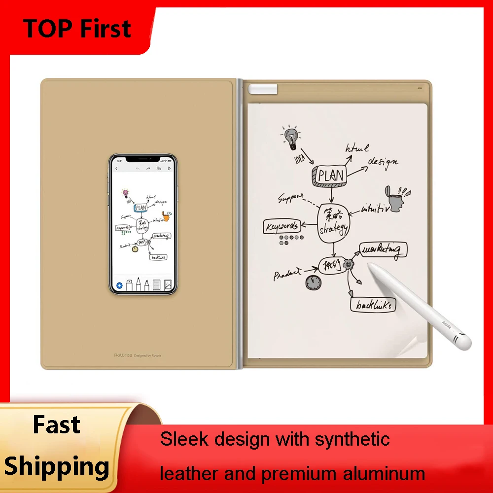 Royole-RoWrite-2-Smart-Writing-Notebook-Real-Paper-Pen-Writing-For ...