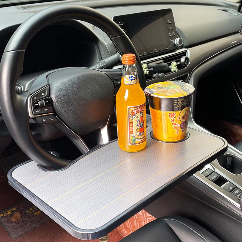 Multifunction-Car-Table-Car-Steering-Wheel-Laptop-Bracket-Table-Plate ...