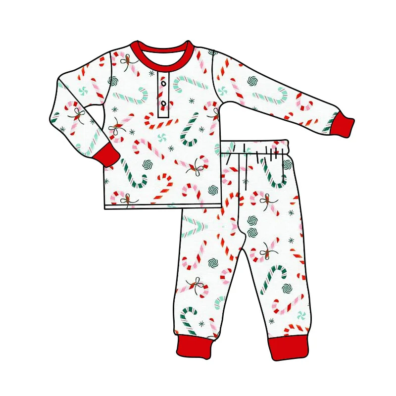 Christmas-pyjamas-set-Boys-and-Girls-pyjamas-Long-sleeves-and-trousers ...