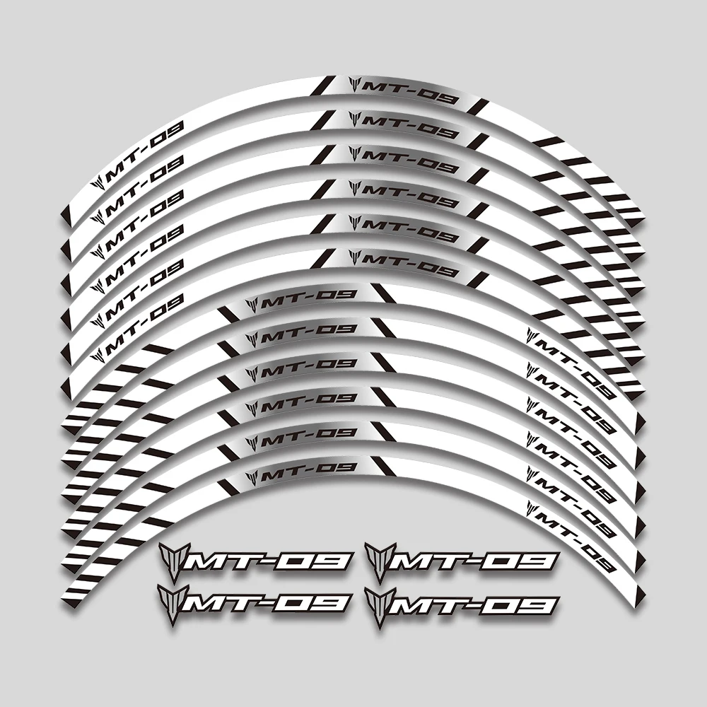 Motorcycle-Accessories-17inch-Rim-Stickers-Wheels-Hub-Reflective ...