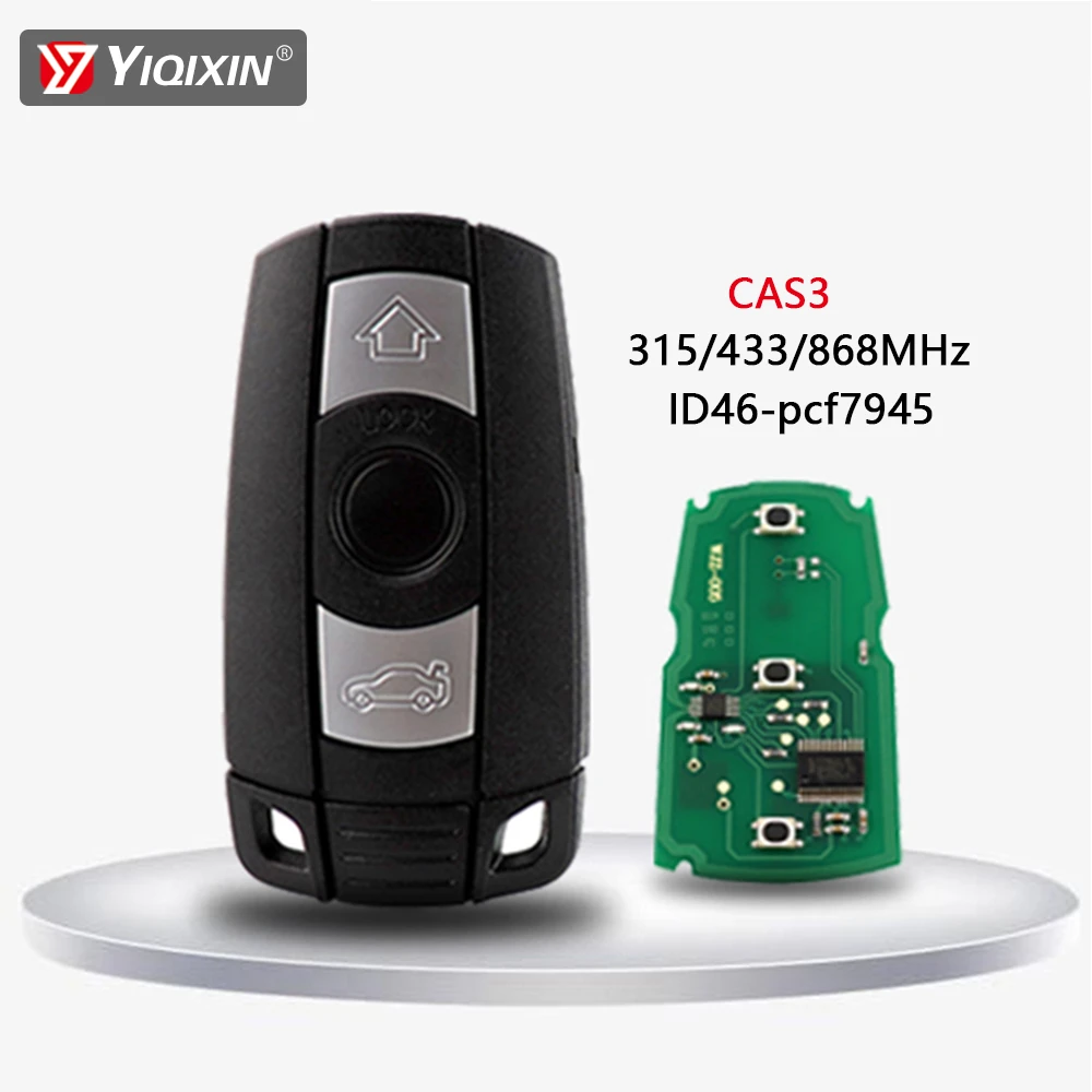 Yiqixin Keyless-go Smart Car Key For Bmw E61 E90 E82 E70 E71 E87 E88 ...