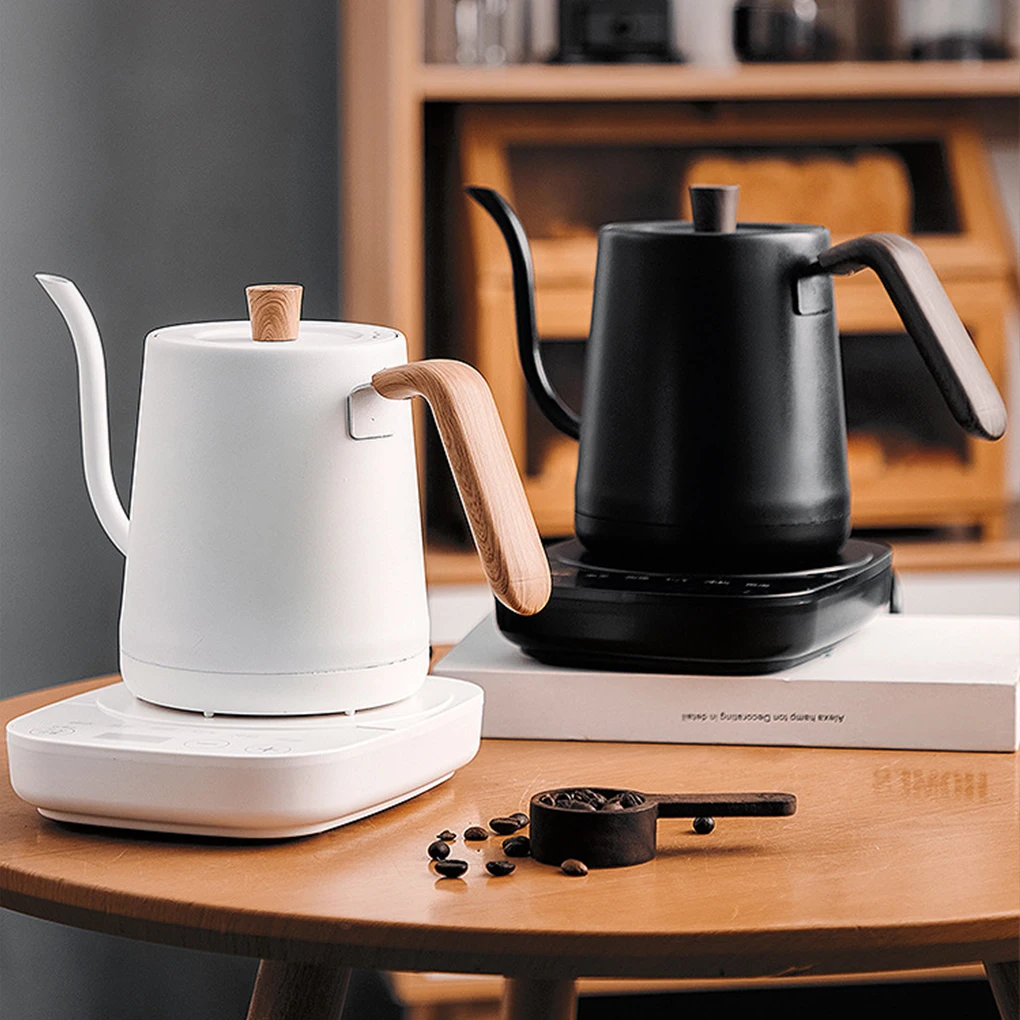 Gooseneck-Electric-Kettle-800ml-Hand-Brew-Coffee-Pot-smart-Teapot ...