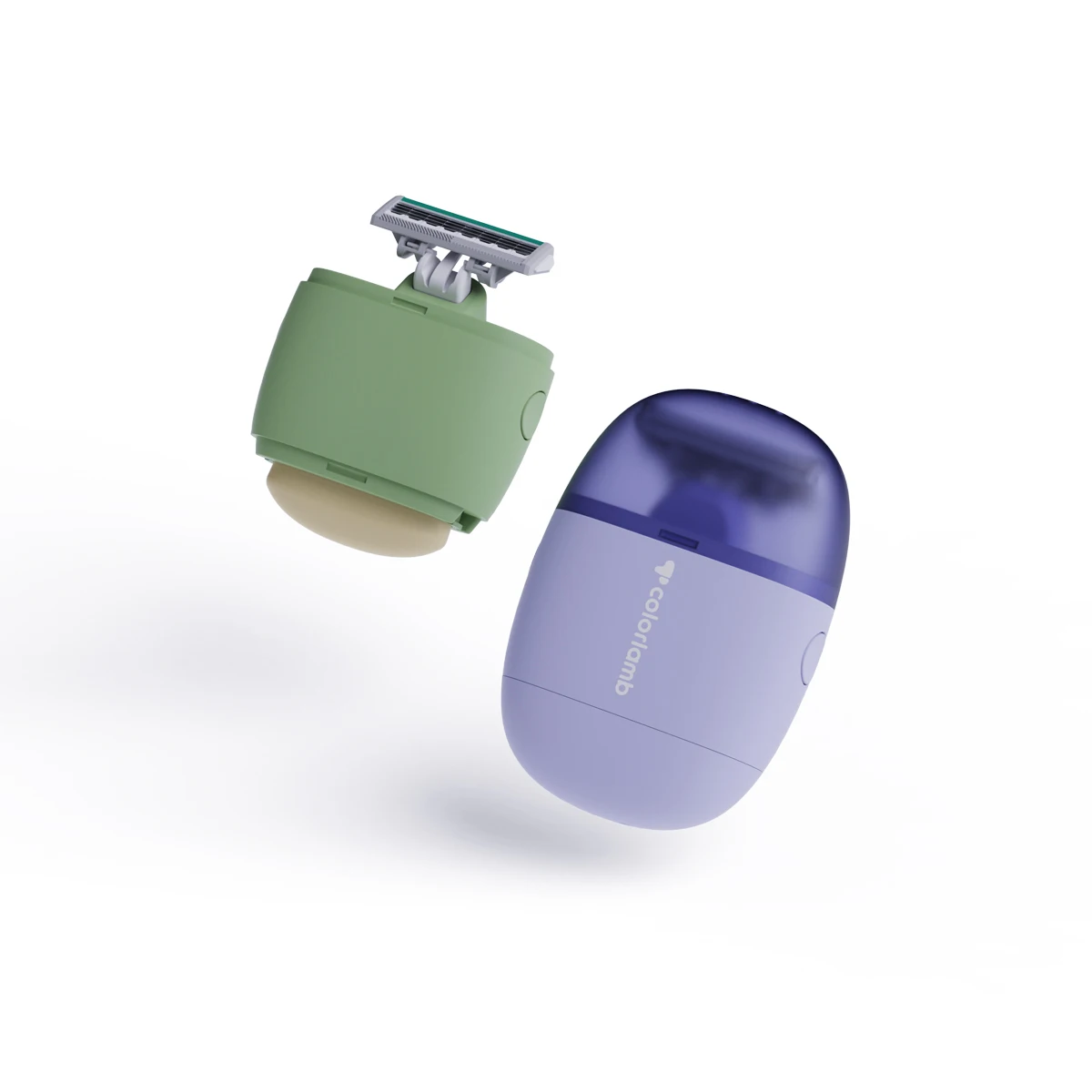 Colorlamb-Portable-Razor-for-Women-Travel-Hair-Remover-for-Ladies-Mini ...