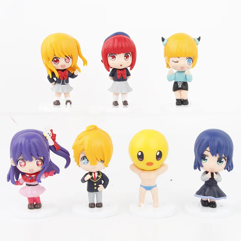 7-Pcs-Set-OSHI-NO-KO-Figure-9cm-Kawaii-Lovely-Japan-Mange-Periphery-PVC ...